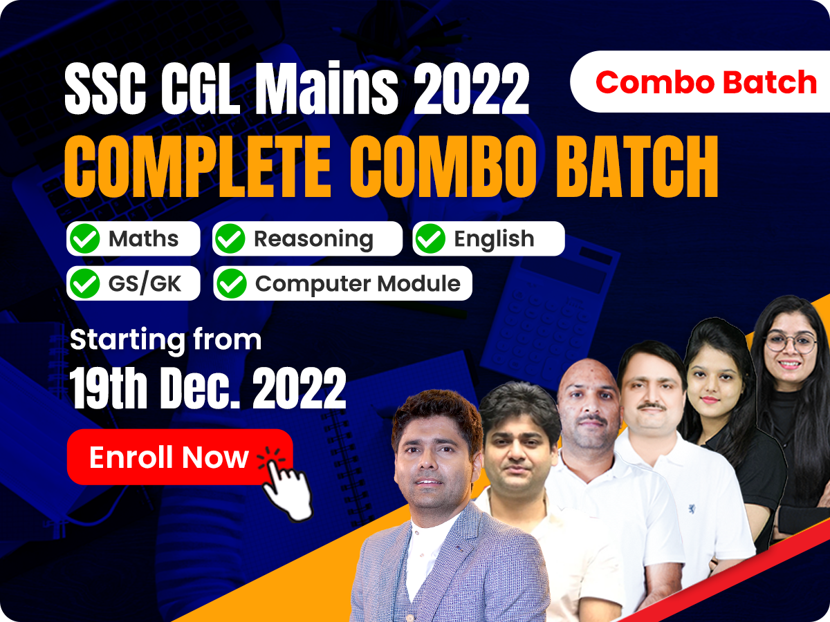 Ssc Cgl Mains Combo Batch Class Schedule Gs Gk 7 30am 9 30am Shukla Sir 